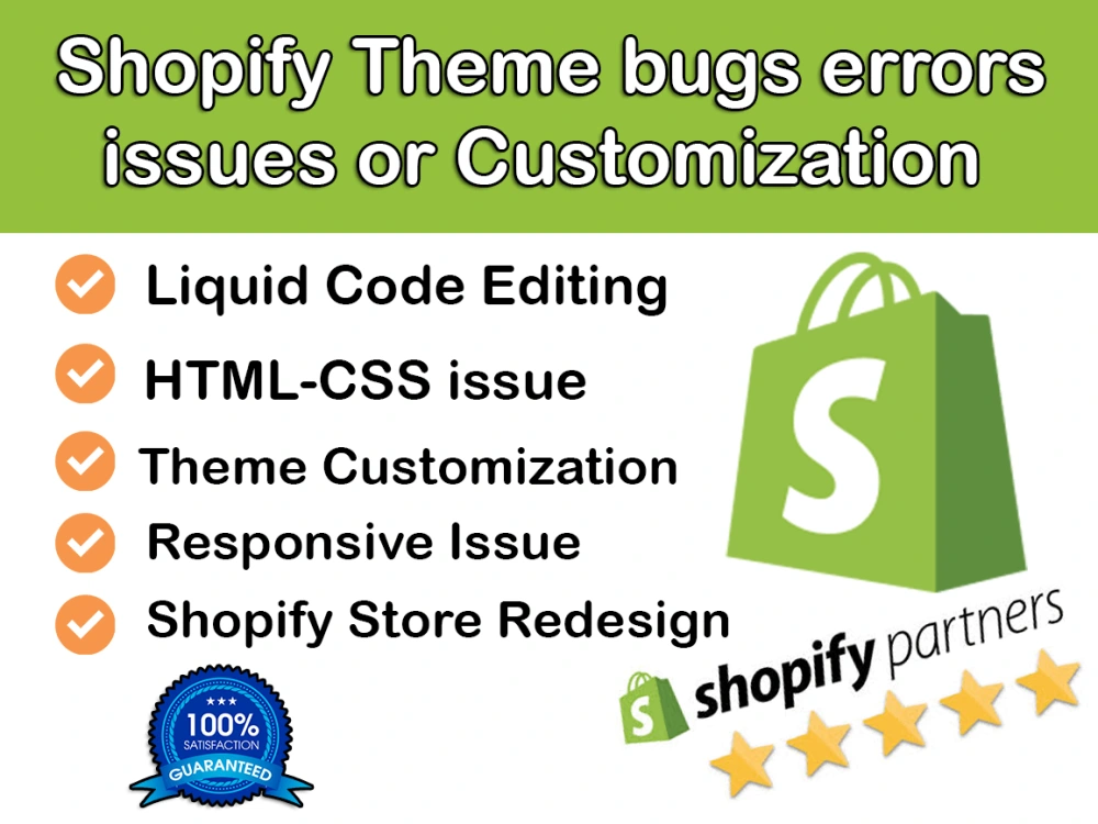 Shopify Store Customization And Bug Fixing Upwork