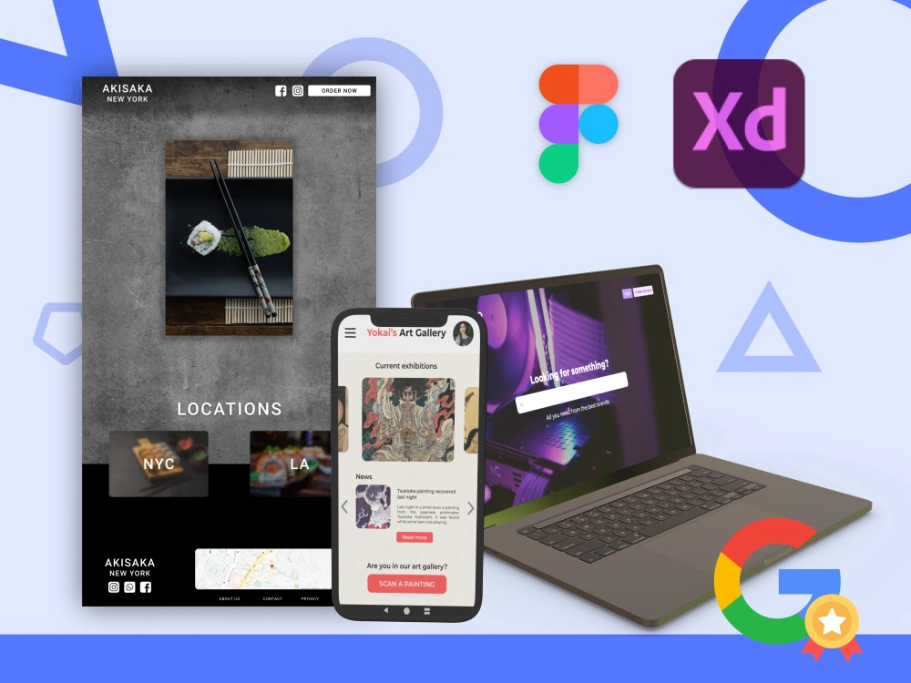 Web or mobile interfaces and prototypes | Upwork