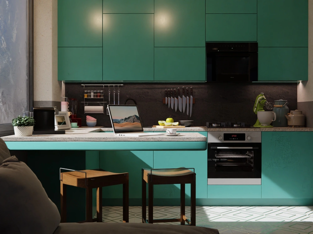 An Interior Architectural Render In Archviz Style, Optional Video ...
