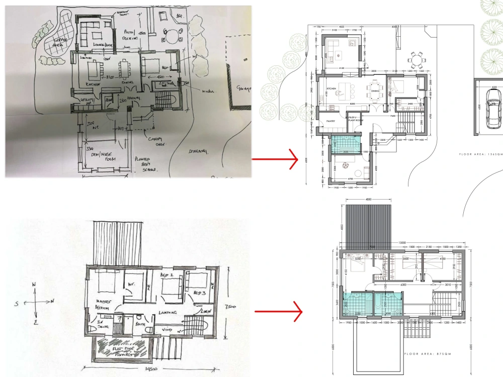 AutoCad drawings in a short time with very good quality and free ...