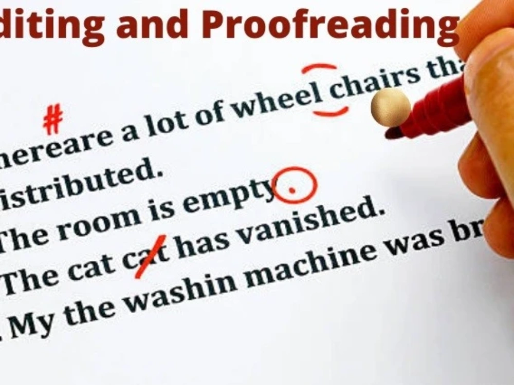 An accurate proofreading of your document. | Upwork