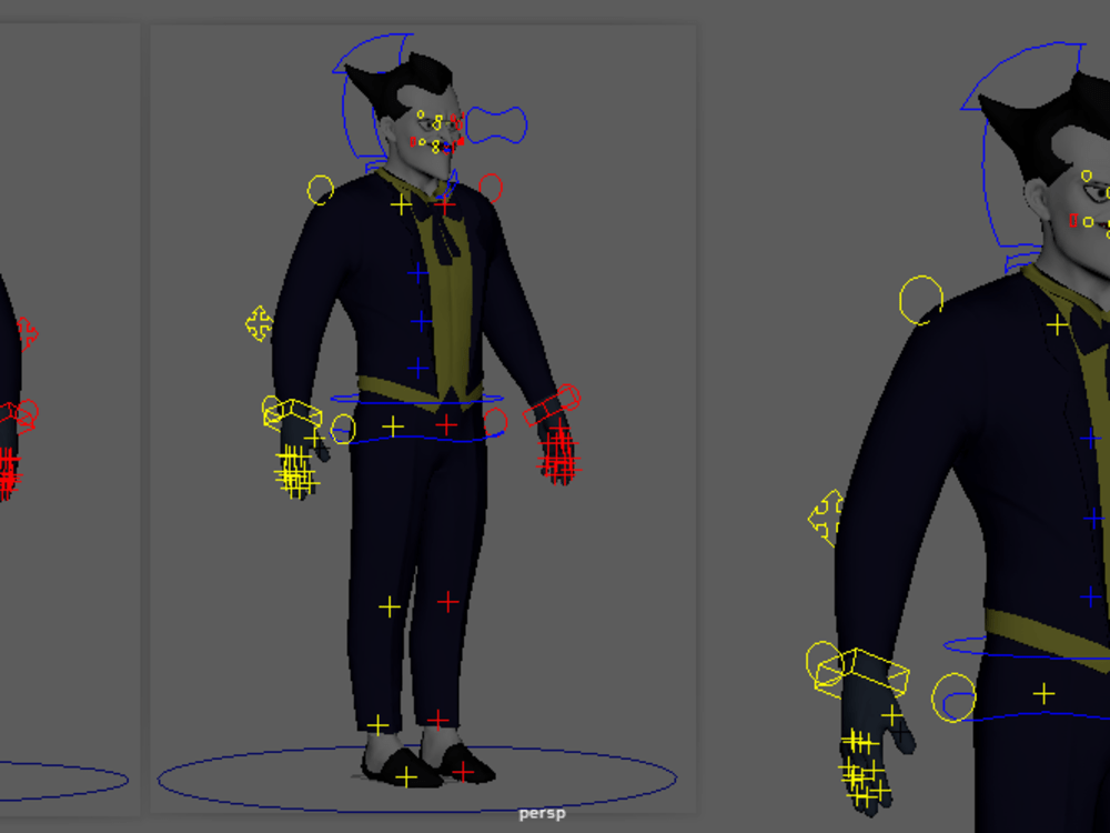 A 3D Character Rig For Animation / Games | Upwork