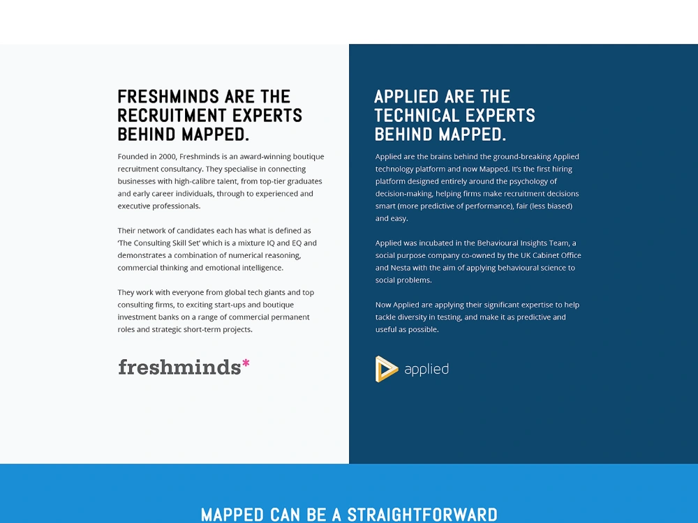 Subpage designs for your website | Upwork