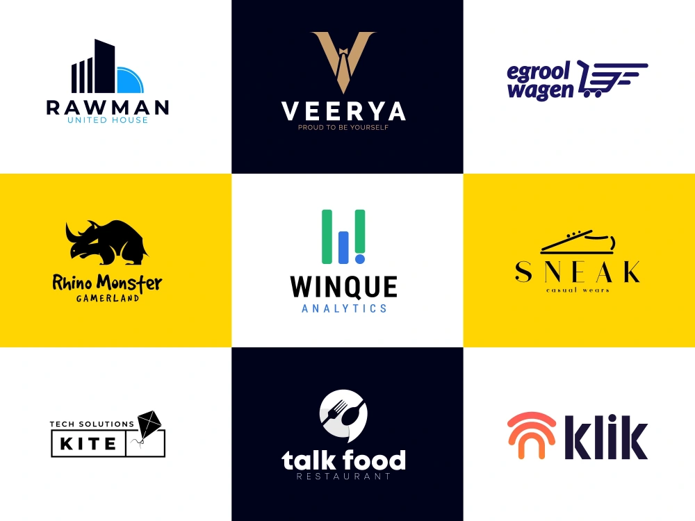 Modern logo design for your professional business branding | Upwork