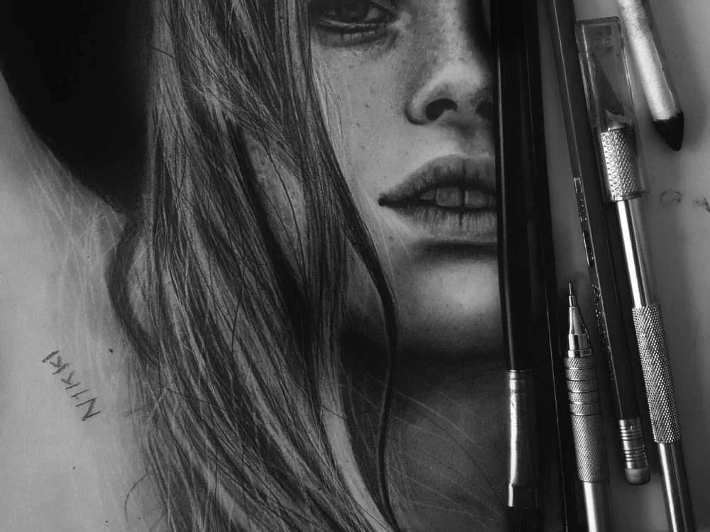 Amazing realistic pencil portrait drawing from your photo | Upwork