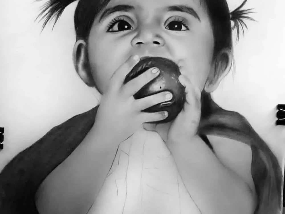 Amazing realistic pencil portrait drawing from your photo | Upwork