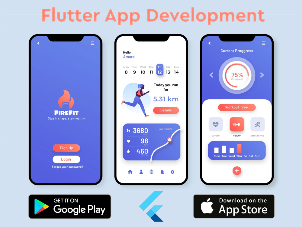 Flutter Application with Firebase integration for your Business or Website | Upwork