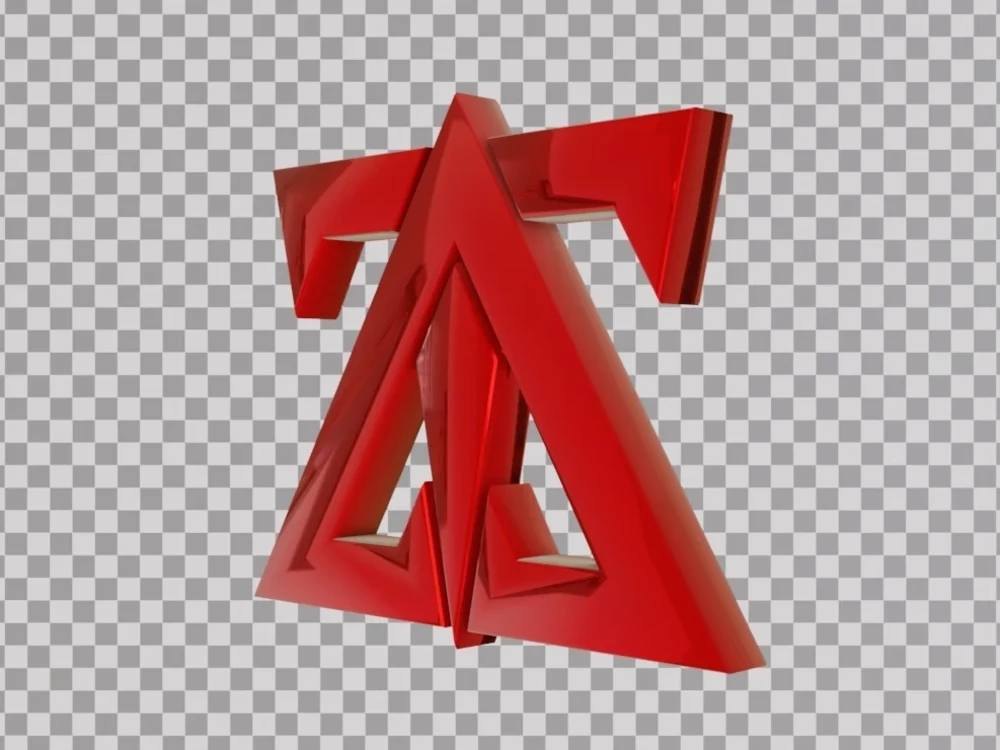 Spinning 3D logo with transparent background | Upwork