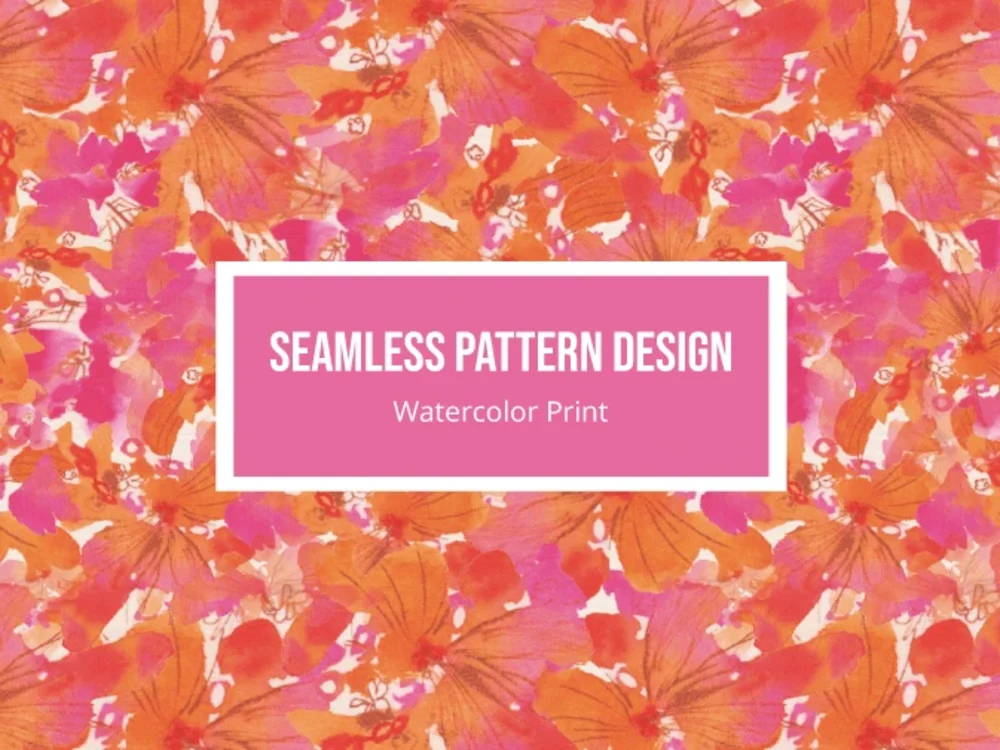 Beautiful seamless pattern design | Upwork
