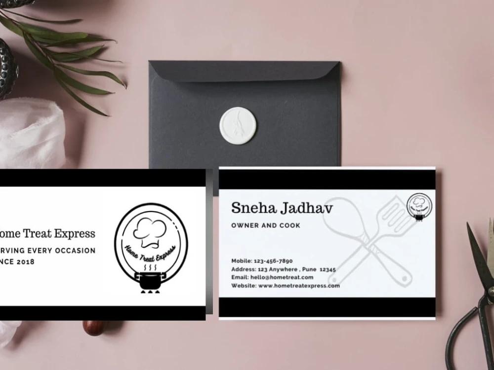 A professional looking business card ready to print | Upwork