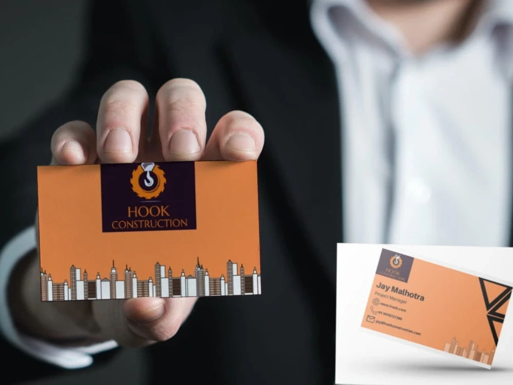 A professional looking business card ready to print | Upwork