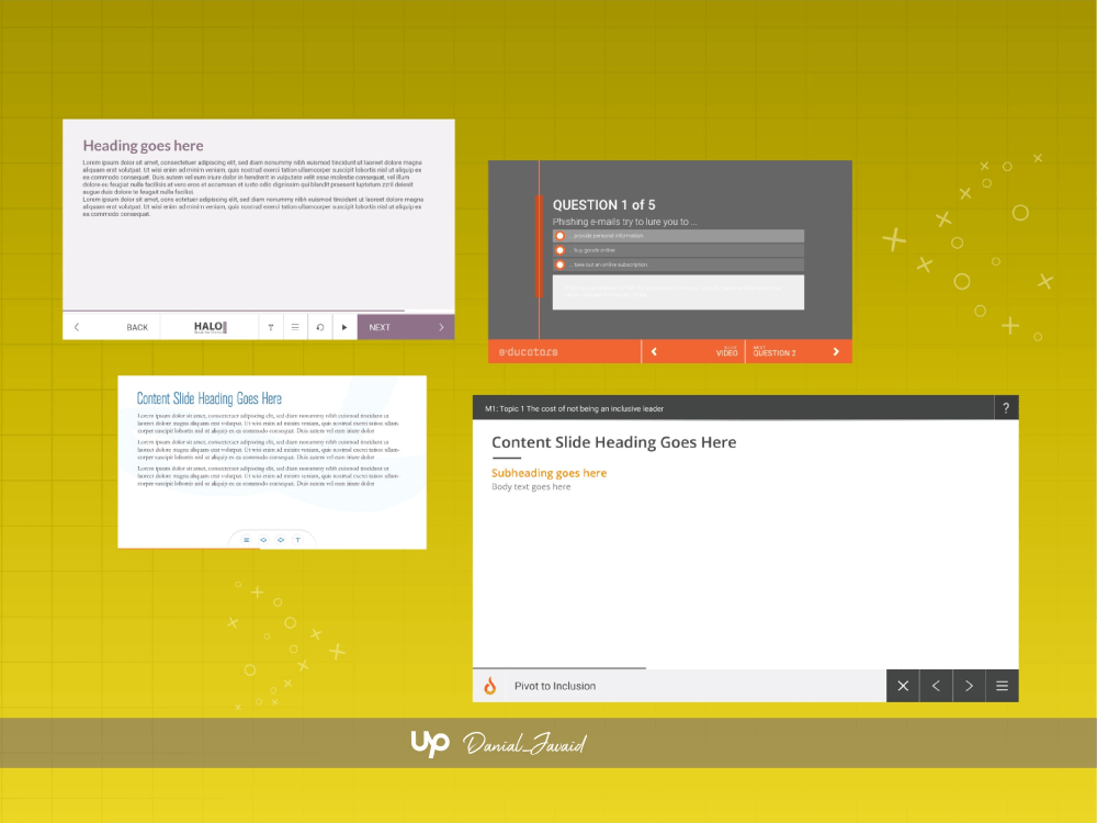 Custom interactive eLearning course in Articulate Storyline | Upwork