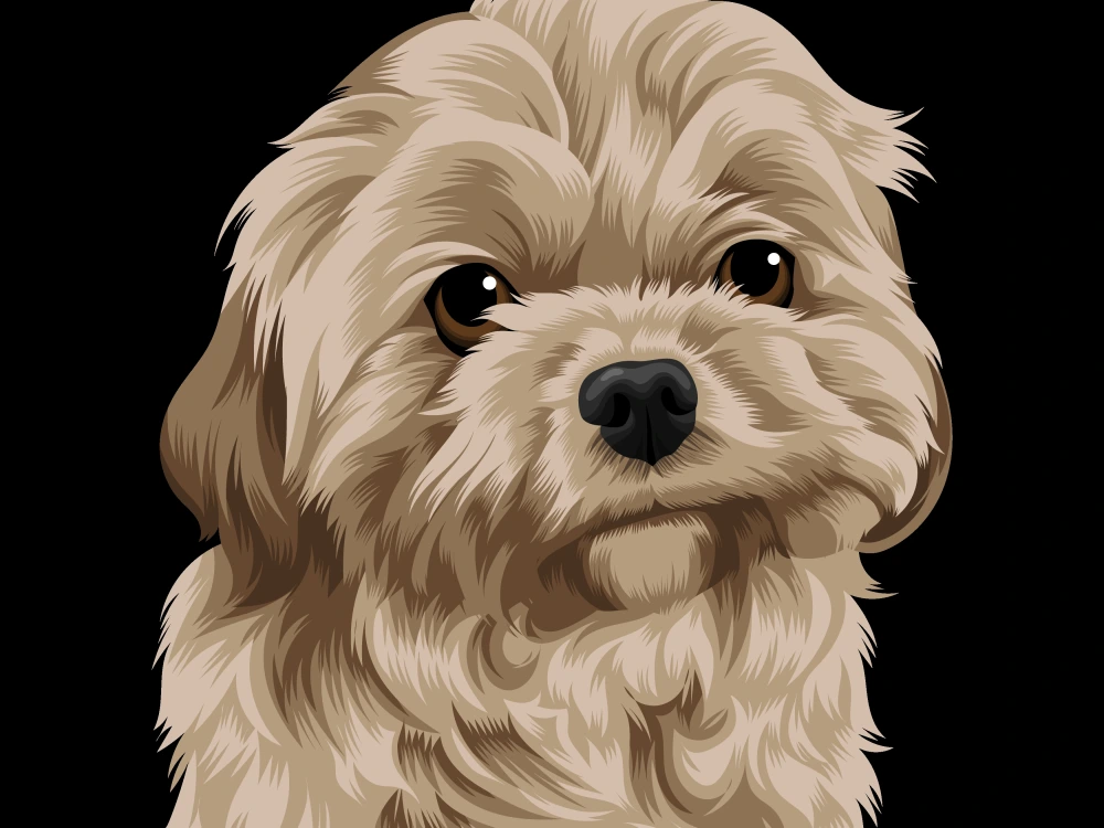 A amazing vector pet portrait illustration | Upwork