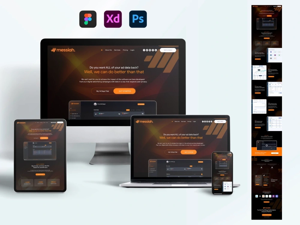 Responsive Website UI/UX design for your business | Upwork