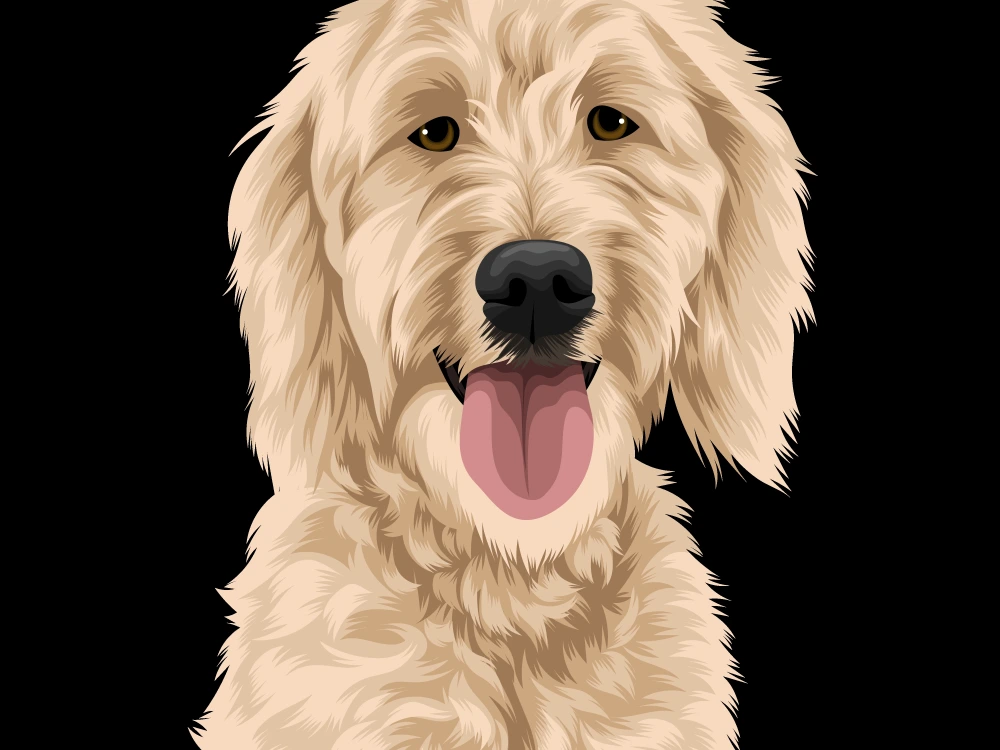 A amazing vector pet portrait illustration | Upwork