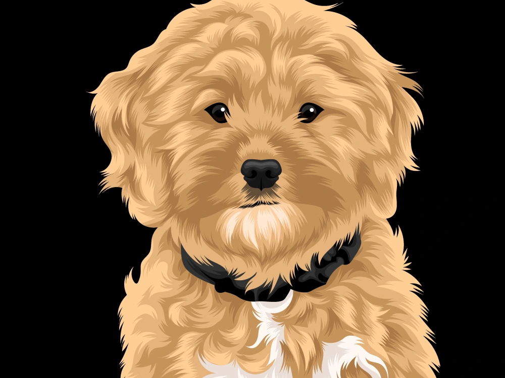 A amazing vector pet portrait illustration | Upwork