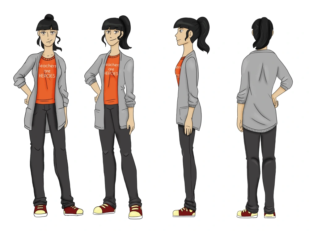 A personalized main character drawing for your book | Upwork