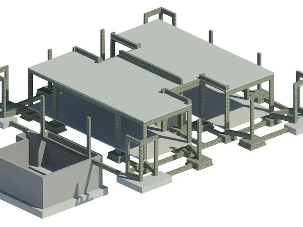 A wonderful structural revit model with all sheets and drawings . | Upwork