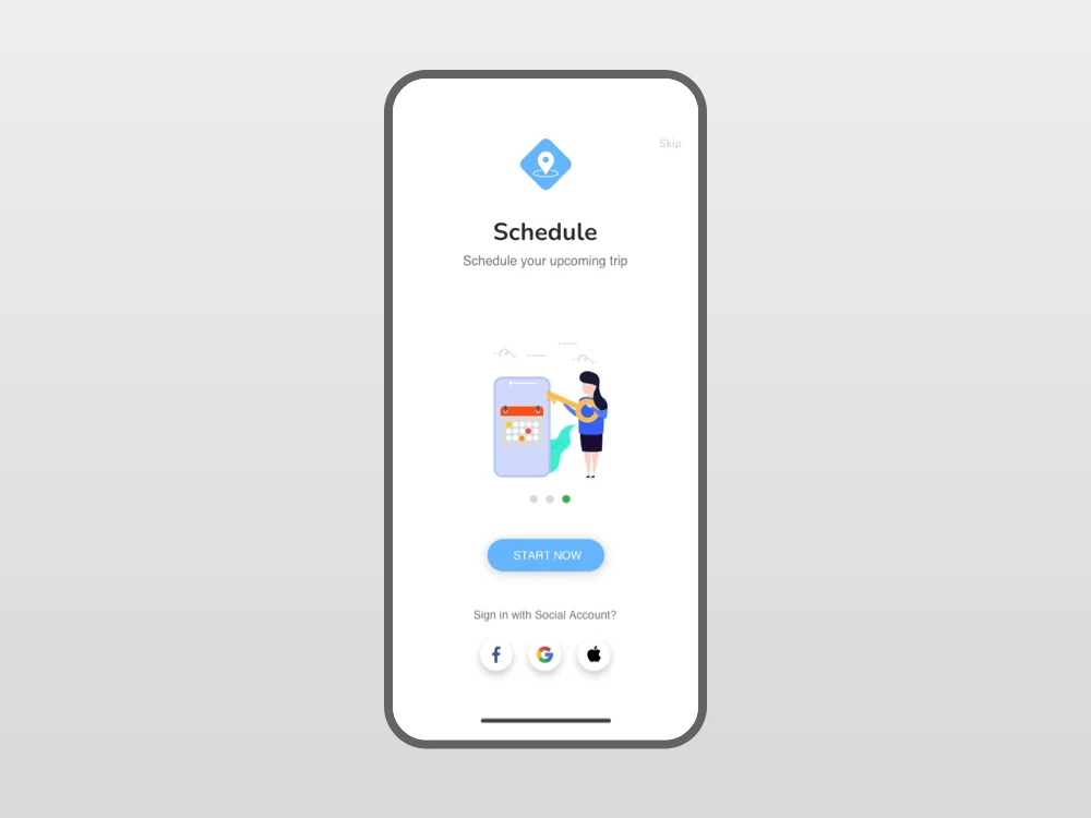 A bus booking app design , Prototype, Custom app design | Upwork