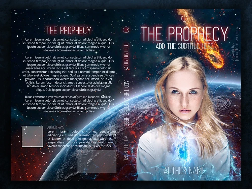 A unique, artistic book cover design for print and e-book | Upwork