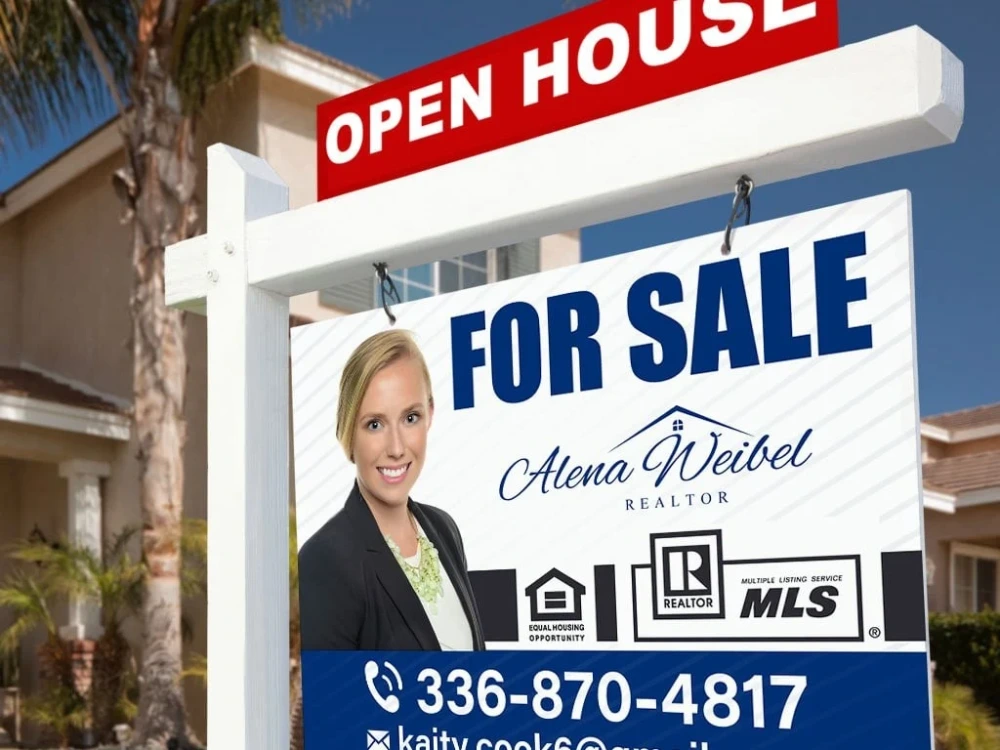 Real estate sale sign design | Upwork