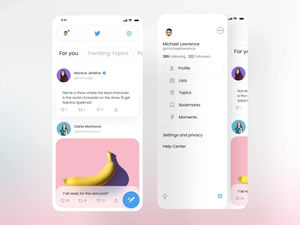 An App like Twitter | Upwork