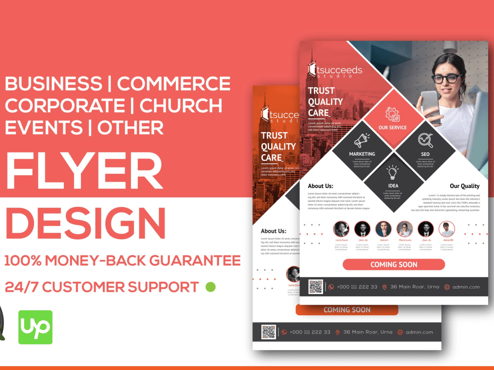 A fantastic Print ready or Digital flyer design | Upwork