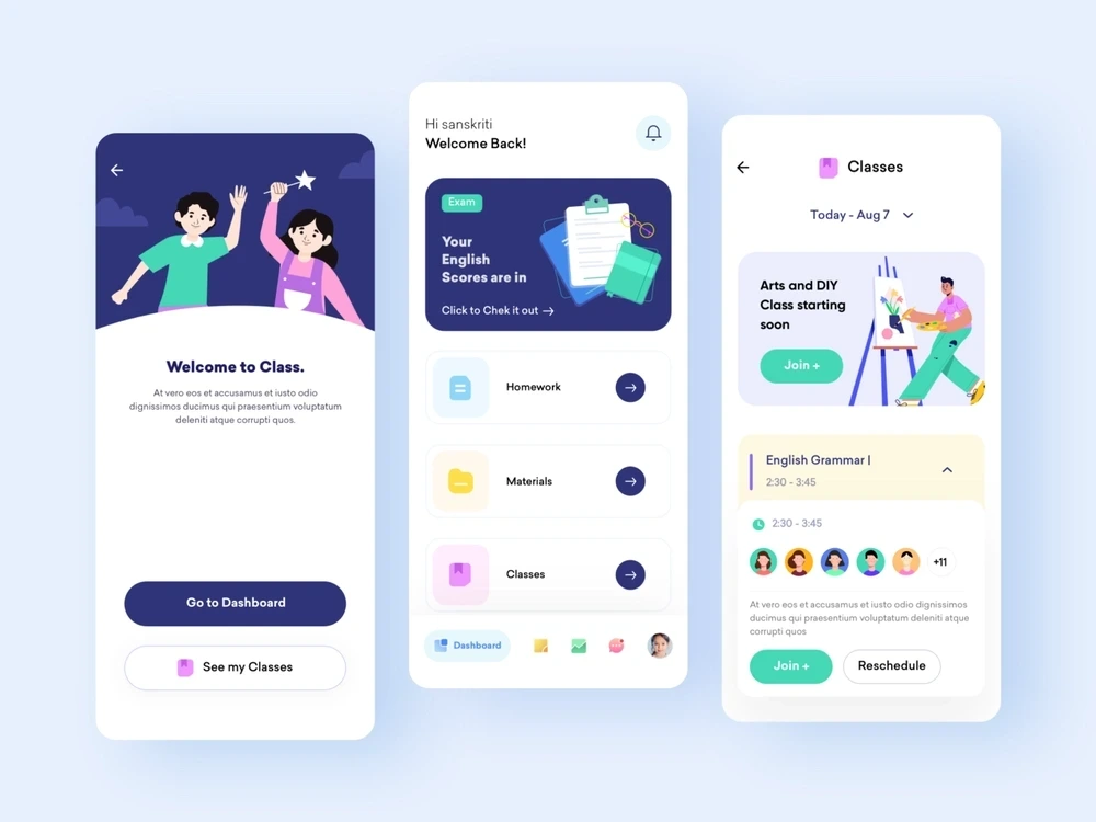 A Learning Management System App like Google Classroom | Upwork