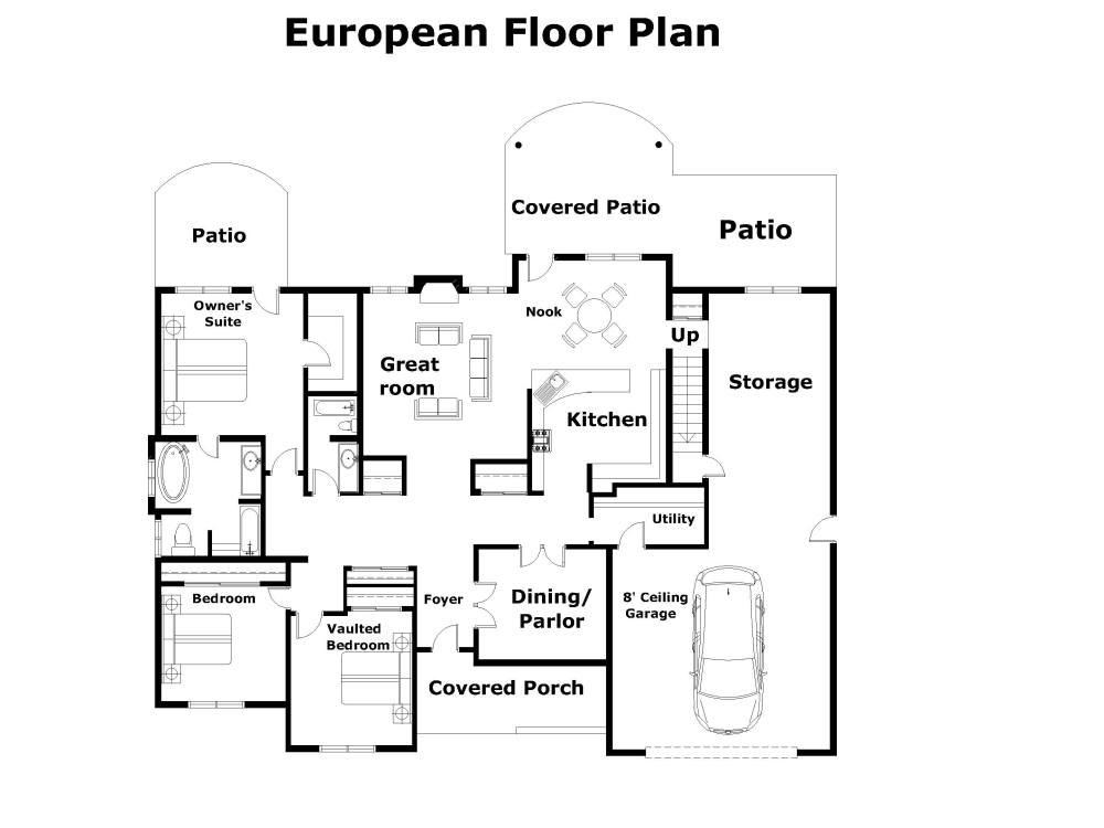 A proper 2d Architectural Floor plan in Auto cad. | Upwork