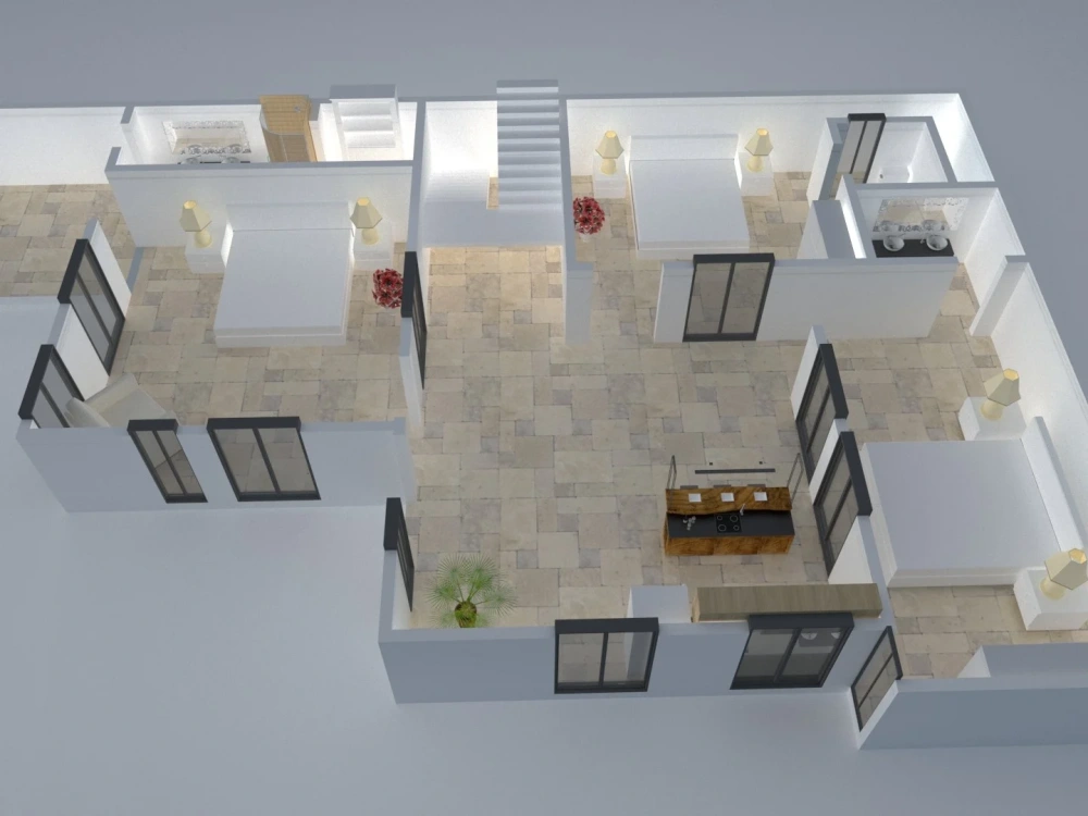 A proper 2d Architectural Floor plan in Auto cad. | Upwork