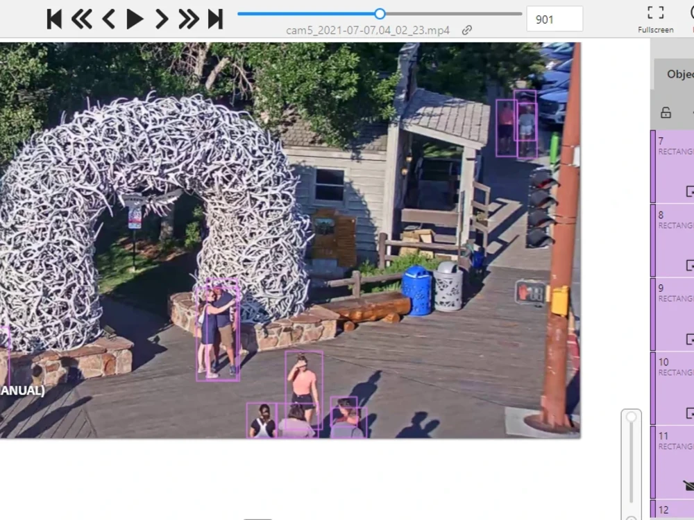 Neatly drawn 2D and 3D bounding boxes and polygon tags for your project ...