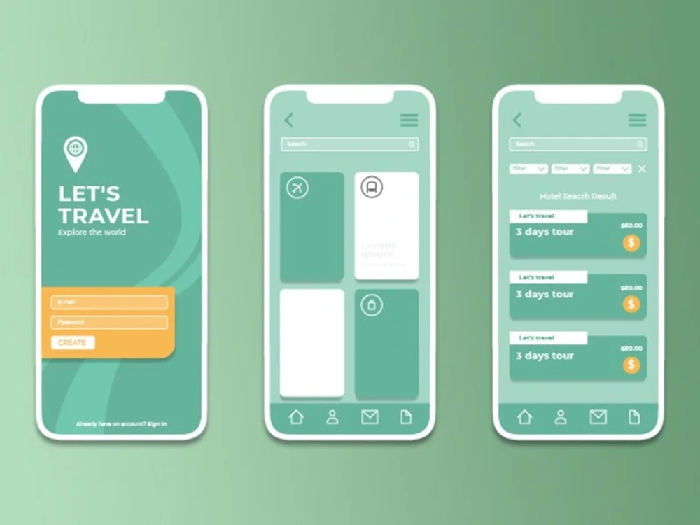 A Professional UI design for app or website | Upwork