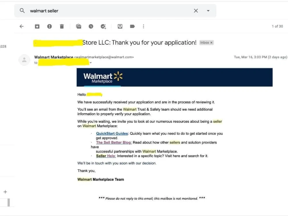 Approved and set up your Walmart marketplace seller store 100% ...
