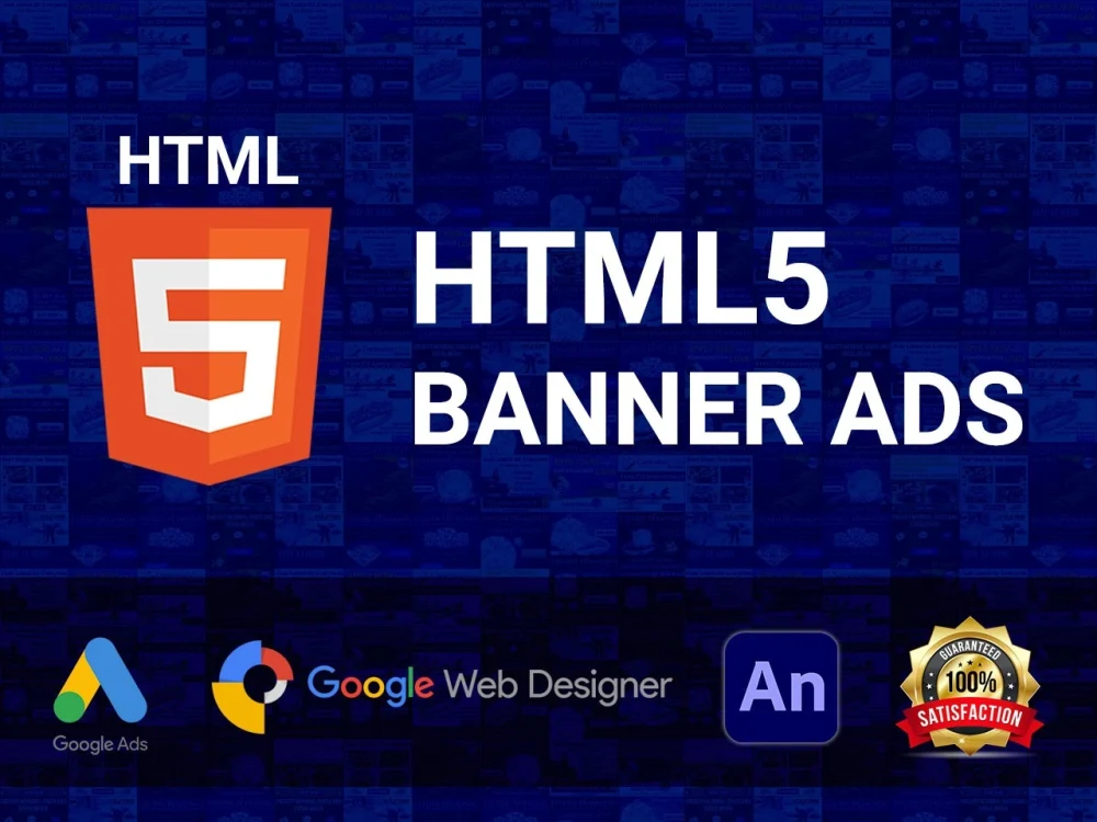 Amazing HTML5 animated banner for your business | Upwork