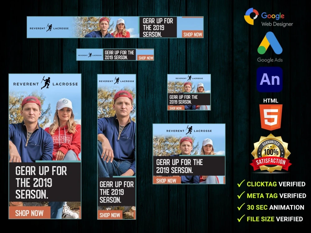 Amazing HTML5 animated banner for your business | Upwork