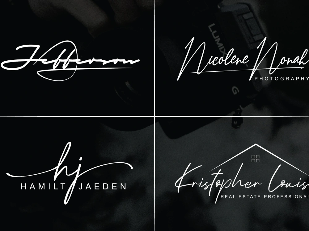 Professional and elegant hand drawn signature logo | Upwork