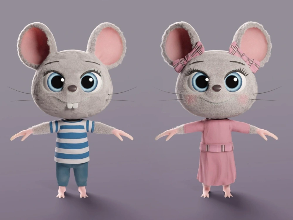 A top quality 3d animation/cartoon with 4k render | Upwork