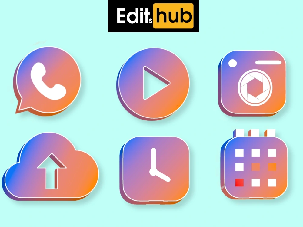 Isometric, Vector , 3d Icons for UI Designs | Upwork
