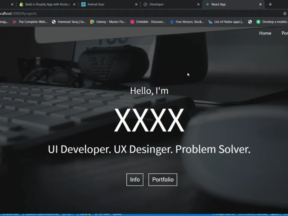 React Web App - Front End pixel perfect | Upwork