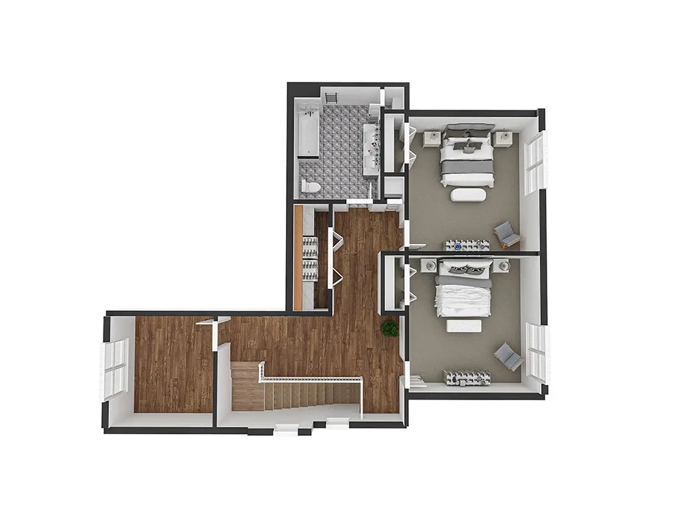 Magnificent 3d floor plan renderings | Upwork