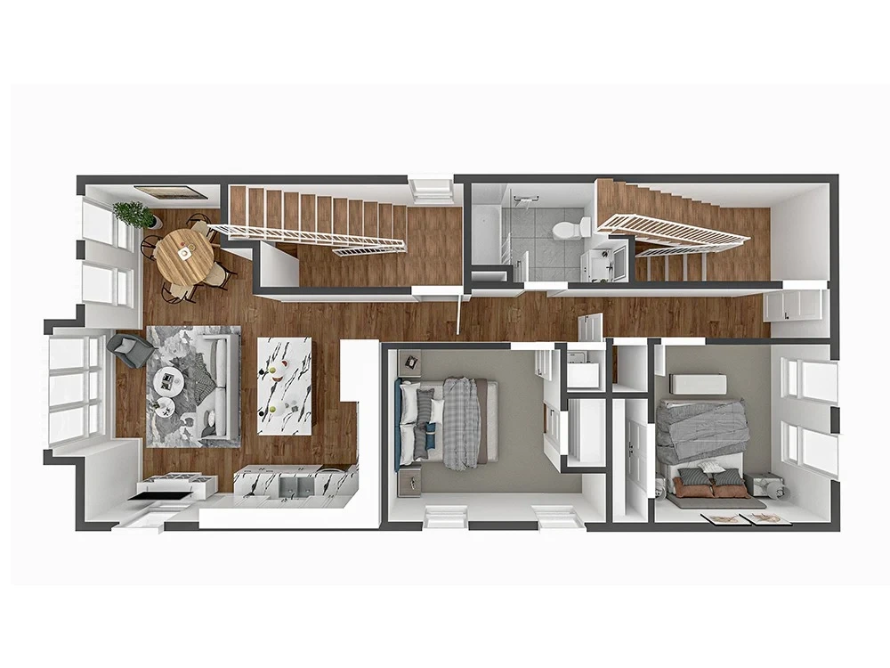Magnificent 3d floor plan renderings | Upwork
