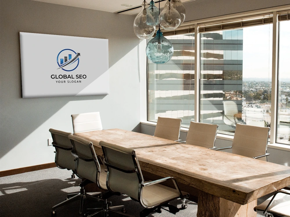 A professional zoom virtual background with your logo | Upwork