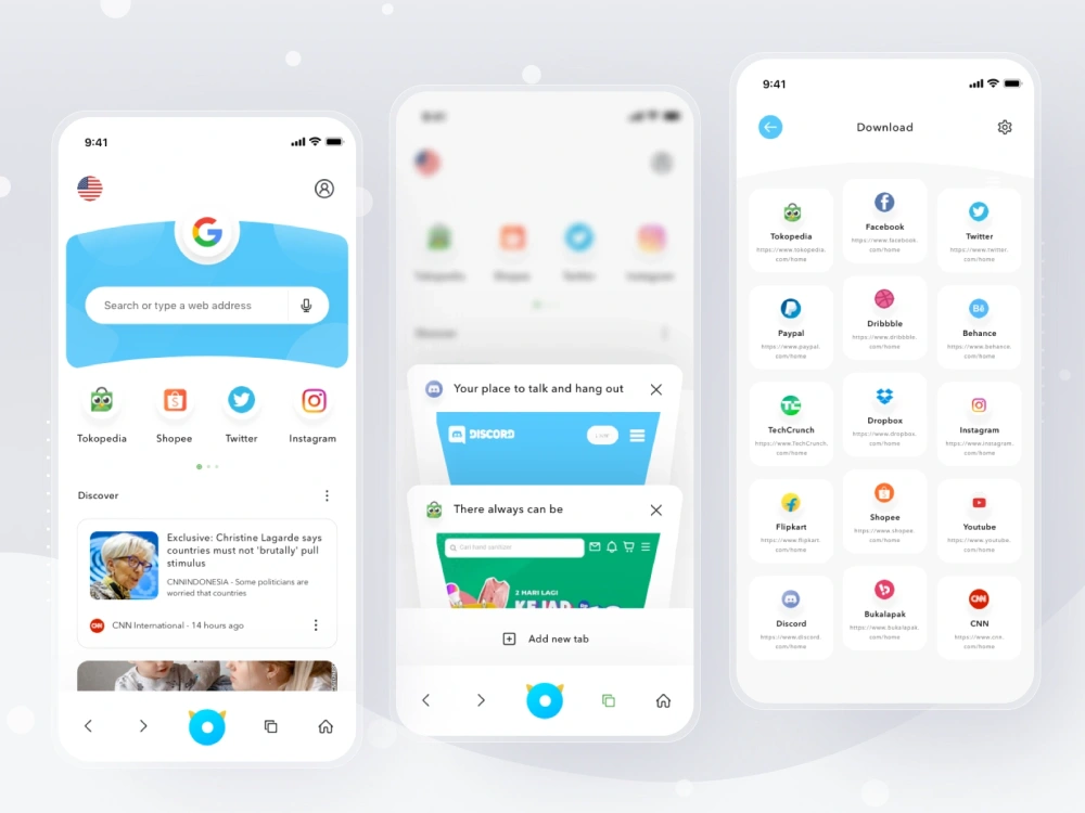 A Mobile Browser App like Google Chrome, Opera Mini | Upwork