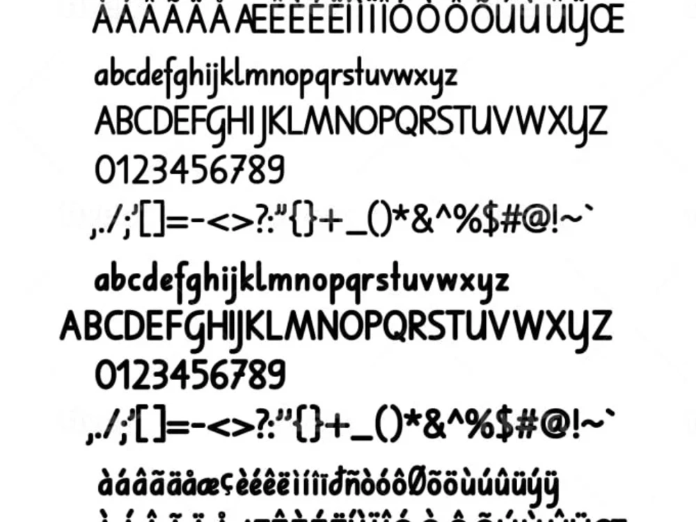 Professional custom font design. customize typeface for your business ...