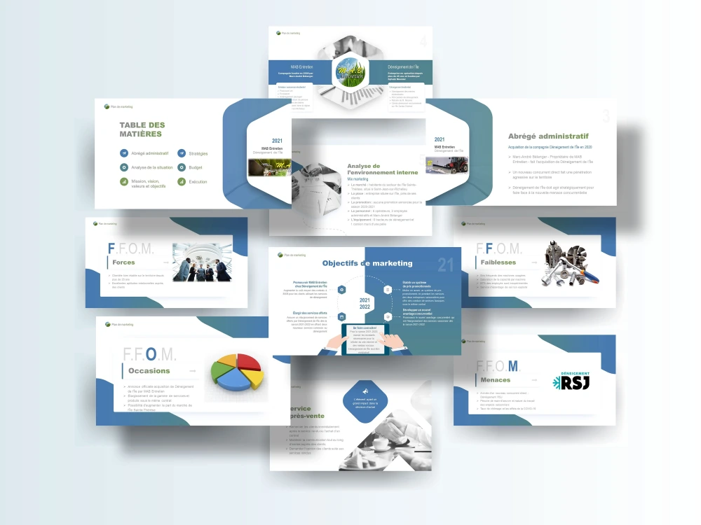 A modern and professional PowerPoint design | Upwork