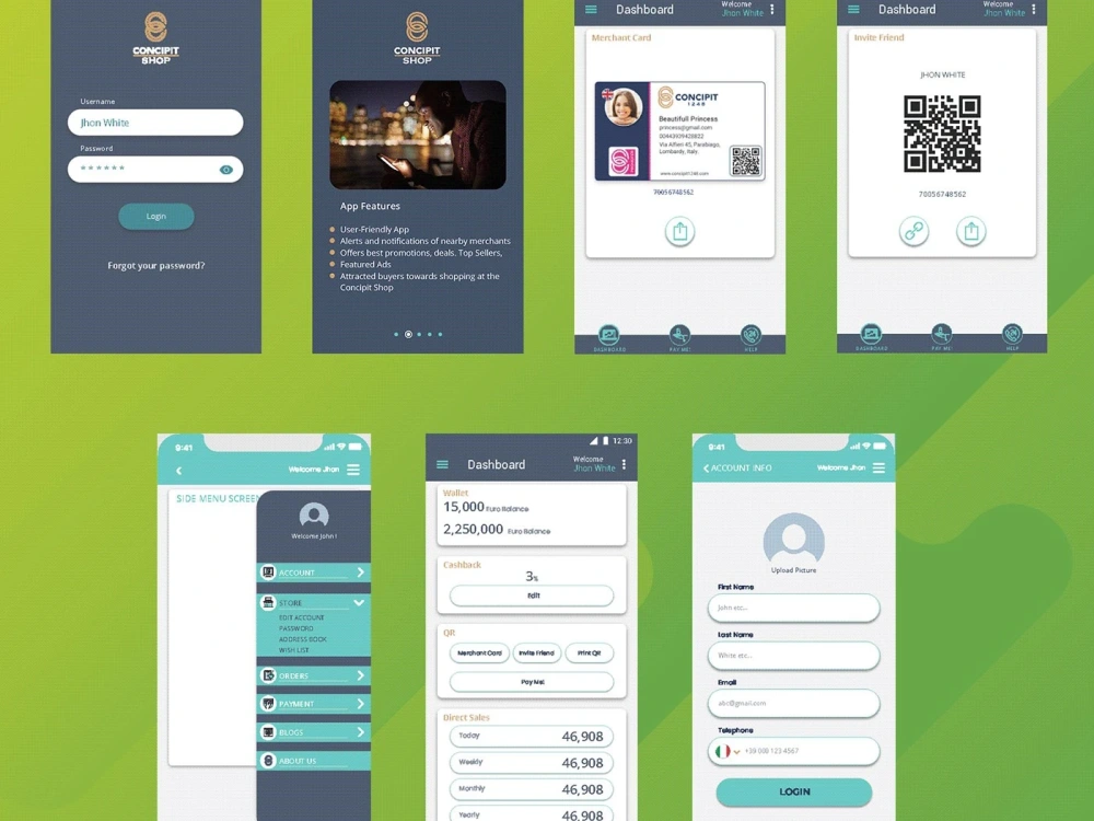 Responsive UX UI web and mobile app designs | Upwork