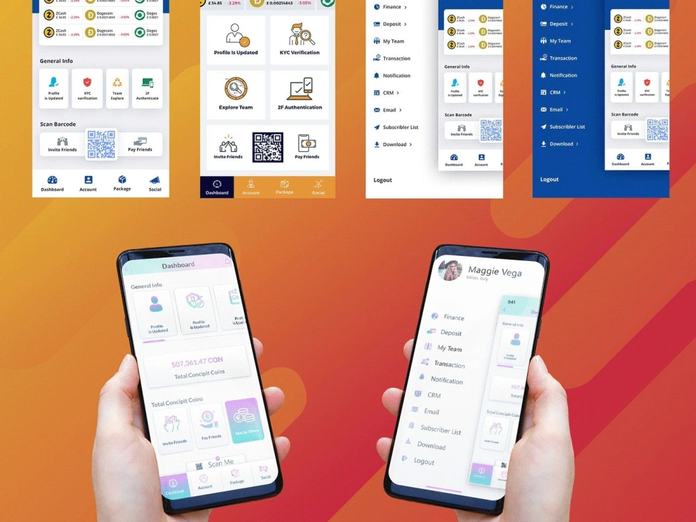 Responsive UX UI web and mobile app designs | Upwork