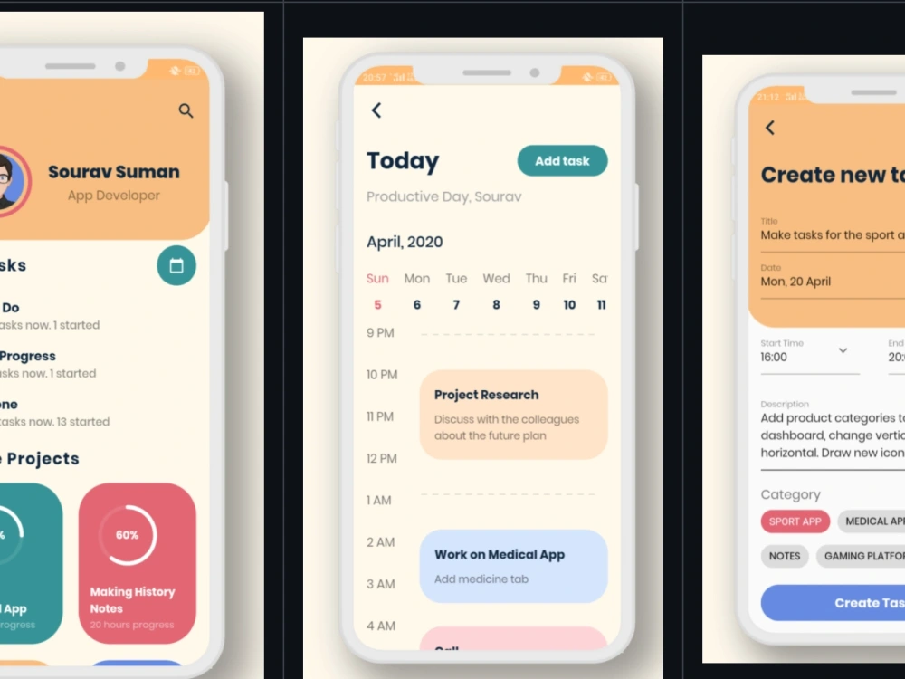 An android, iOS, web, and desktop application using flutter. | Upwork