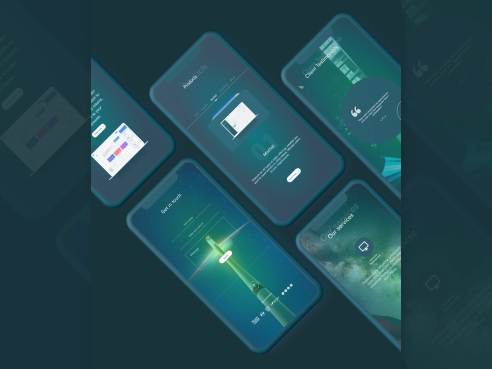 Modern website ui ux design | Upwork