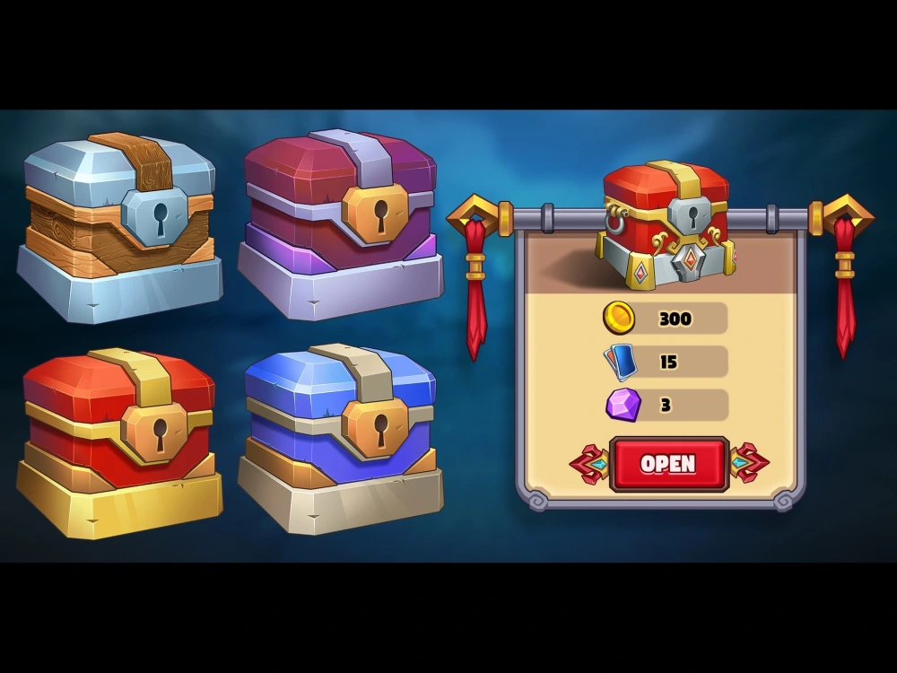 An eye-catching Game UI Design | Upwork